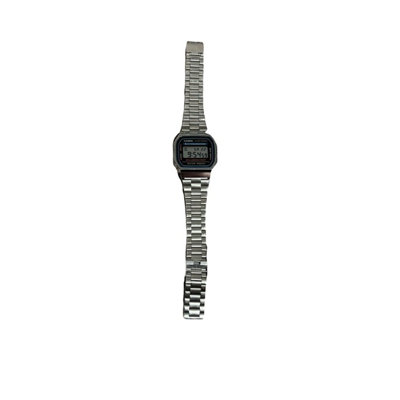 Casio | Accessories | Casio Illuminator Digital Watch Men Silver Tone ...